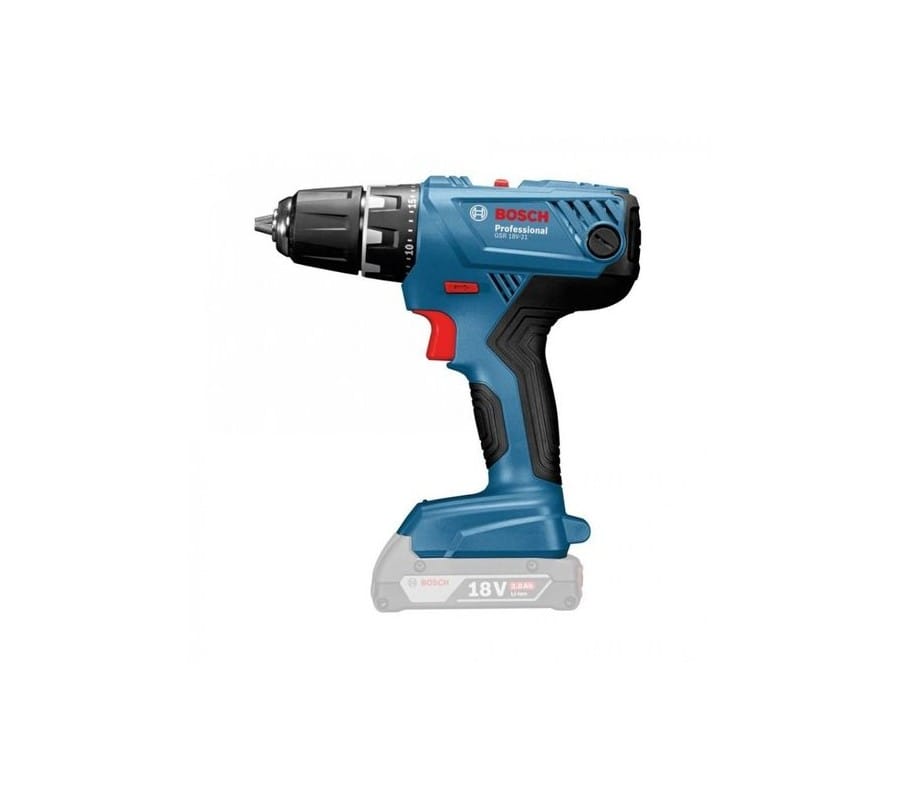 Bosch - Δραπανοκατσάβιδο GSR 18V-21 (Solo) - Toolsway